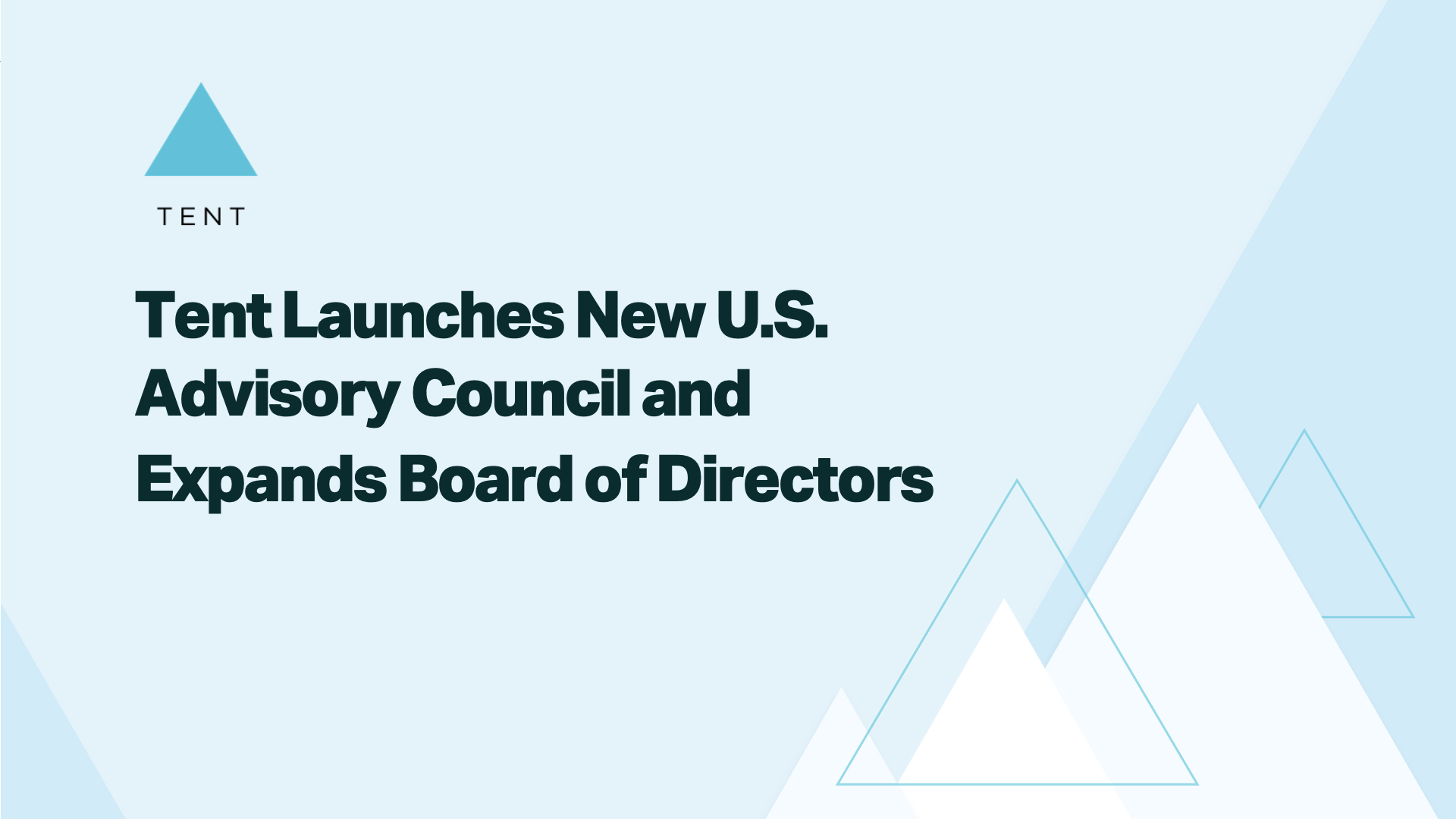 PRESS RELEASE: Tent Partnership for Refugees Launches New U.S. Advisory ...